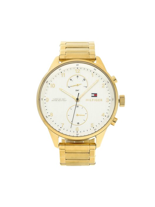 Zegarek Tommy Hilfiger Chase 1791577 Złoty | eobuwie.com.pl