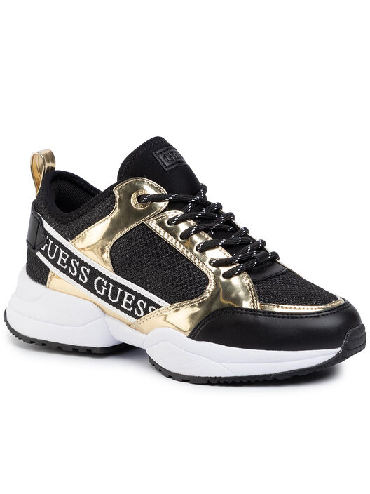 Sneakers Guess Breeta FL5BRE FAM12 Negru | epantofi.ro