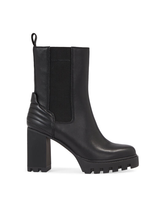 Botine Calvin Klein Jeans Platform Chelsea Lth Wn YW0YW01140 Negru ...