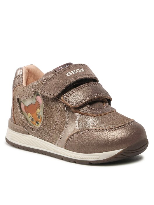 Sneakersy Geox B Rishon G. B B260LB 07744 C1X2U Złoty | eobuwie.com.pl