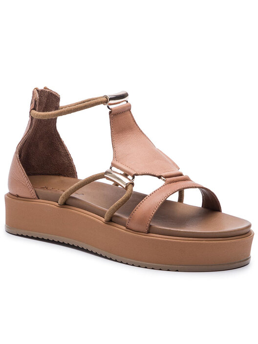 Sandały Inuovo 112030 Brązowy | eobuwie.com.pl