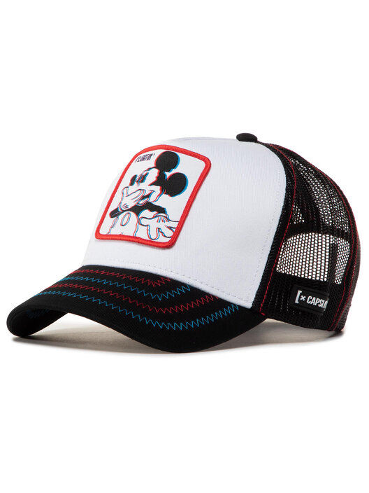 Cap Capslab Casquette Trucker Mickey CL/DIS/1/FLO Weiß | eschuhe.de