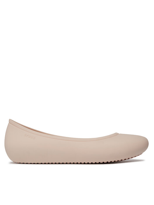 Baleriny Crocs Brooklyn Flat 209384 Biały | eobuwie.com.pl