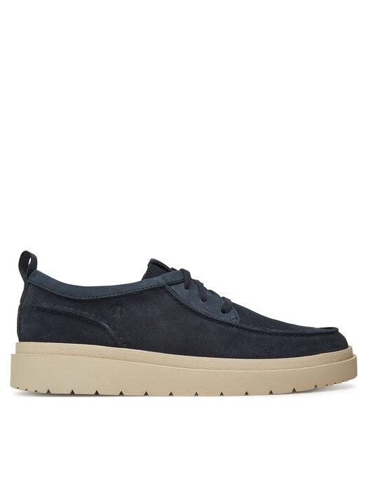 Halbschuhe Clarks Polden Moc 26180866 Dunkelblau | eschuhe.de