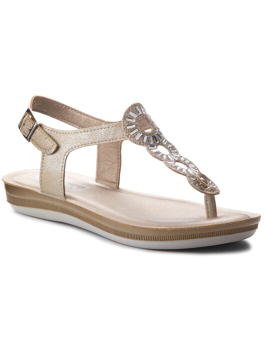 Flip flop Inblu BAAHOO01 Auriu | epantofi.ro