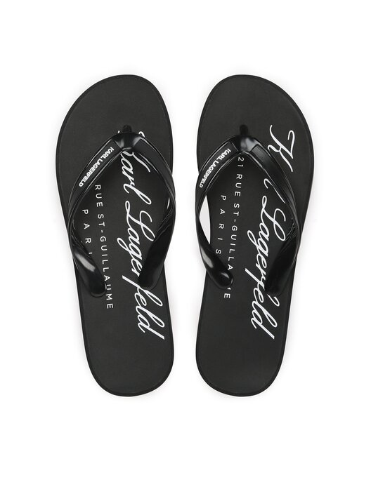 Chancletas KARL LAGERFELD KL71007 Negro | zapatos.es