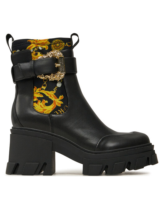 Botine Versace Jeans Couture Sophie 77VA3S84 Negru | epantofi.ro