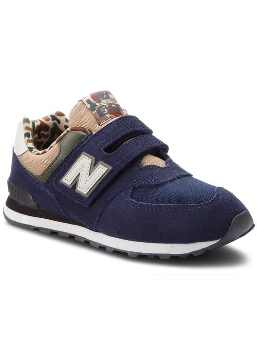 Sneakersy New Balance YV574HN Granatowy | eobuwie.com.pl