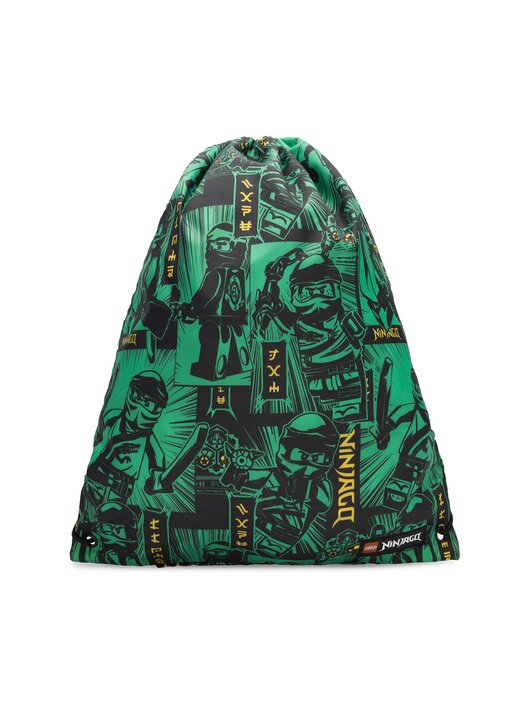 Zaino a sacca LEGO DRAWSTRING BAG 10034-2301 Verde | escarpe.it