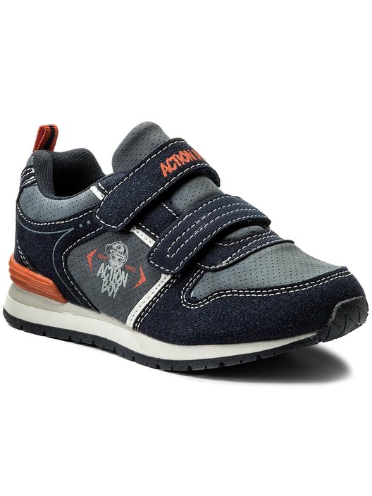 Sneakersy Action Boy CP40-7300Y Granatowy | eobuwie.com.pl
