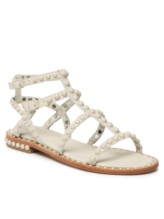 Sandały ASH Precious Bis 06 Écru | eobuwie.com.pl