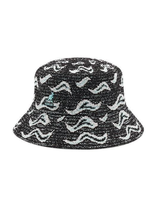 Kalap Kangol Wave Camo Bucket K3497 Fekete | ecipo.hu