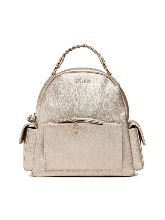 Mochila Liu Jo Ecs M Backpack AA3078 E0086 Oro | zapatos.es