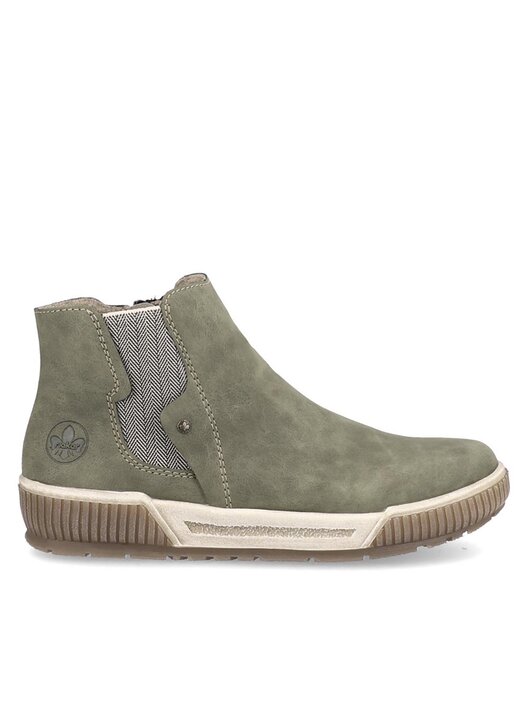 Botine Rieker N0761-54 Verde | epantofi.ro