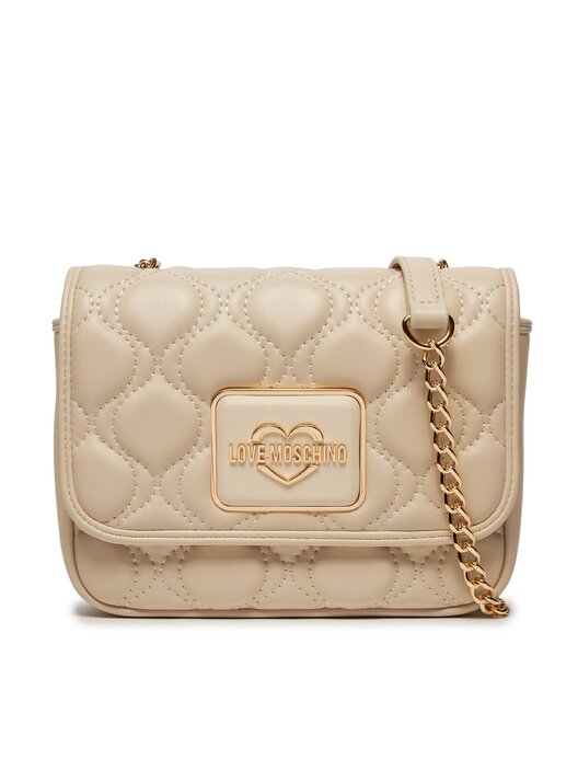 Torebka LOVE MOSCHINO JC4242PP0HK1211A Écru | eobuwie.com.pl