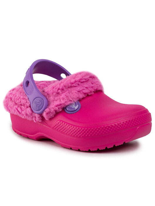 Kapcie Crocs Classic Blitzen III Clog K 204655 Różowy | eobuwie.com.pl