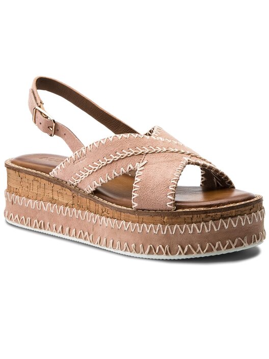 Sandały Inuovo 8160 Różowy | eobuwie.com.pl