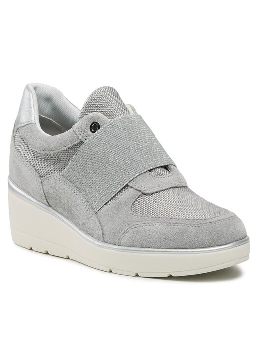 Sneakers Geox D Ilde A D35RAA 022AS C1010 Gri | epantofi.ro