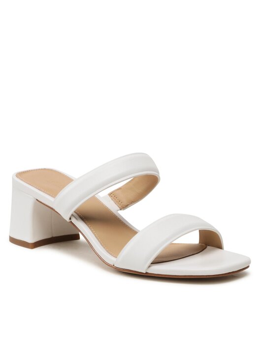 Nazouváky MICHAEL Michael Kors Jules Mid Sandal 40S3JLMS1L Bílá | eobuv.cz