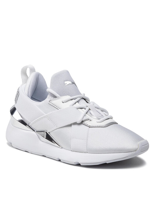 Sneakersy Puma Muse X3 Metallic 375131 02 Bílá | eobuv.cz