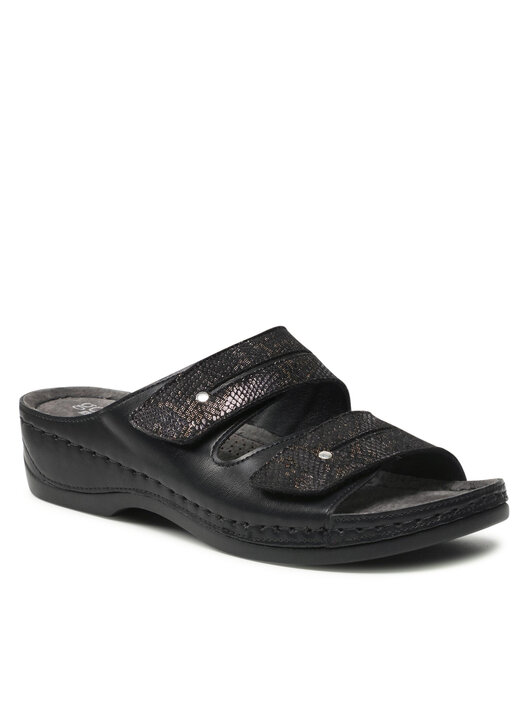 Klapki Go Soft WS010902-01 Czarny | eobuwie.com.pl