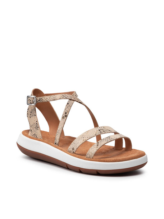 Sandały Clarks Jemsa Strap 261584764 Beżowy | eobuwie.com.pl