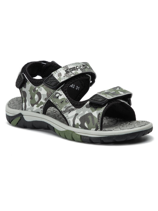 Sandały Sprandi CP81-18343 Zielony | eobuwie.com.pl