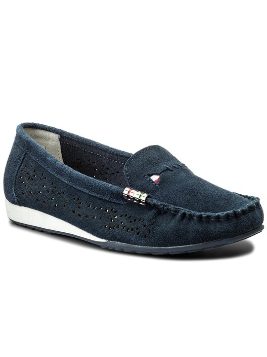 Mokasíny Sergio Bardi Dolce SS127307318SN Tmavomodrá | eobuv.cz