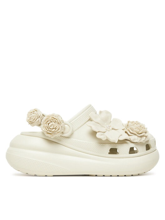 Παντόφλες Crocs Crush Bouquet Clog 211448 Μπεζ | epapoutsia.gr