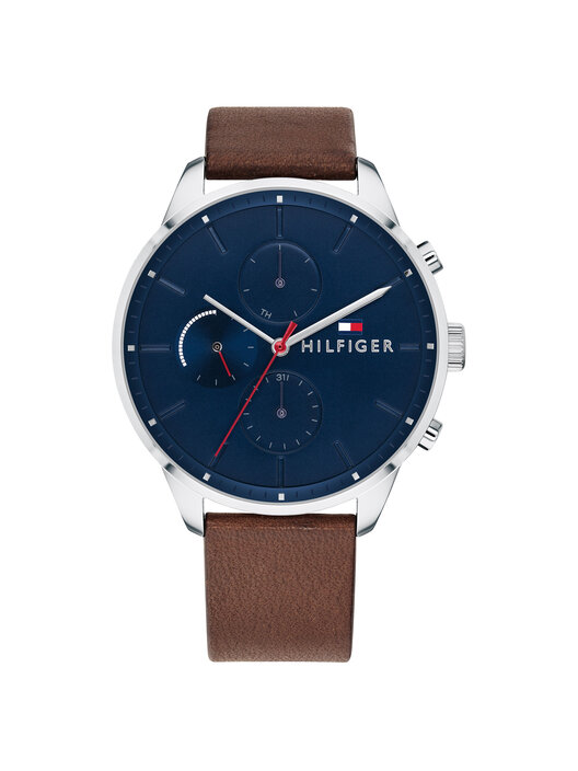 Часовник Tommy Hilfiger Chase 1791487 Кафяв | obuvki.bg