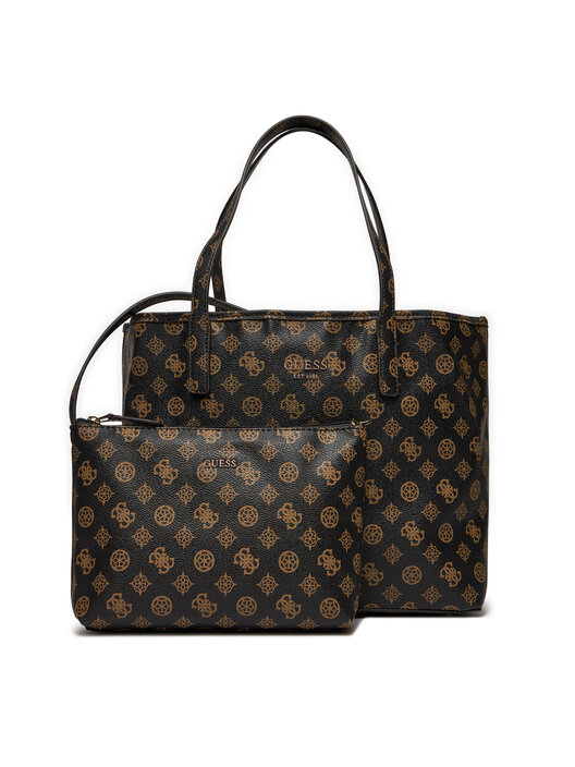 Τσάντα Guess HWPQ93 18280 Καφέ | epapoutsia.gr