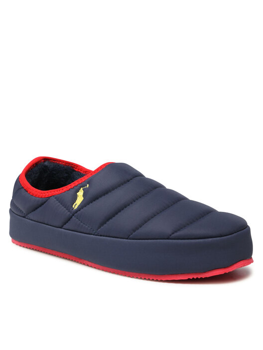 Pantofole Polo Ralph Lauren Maxson SMF4360BRL Blu scuro | escarpe.it