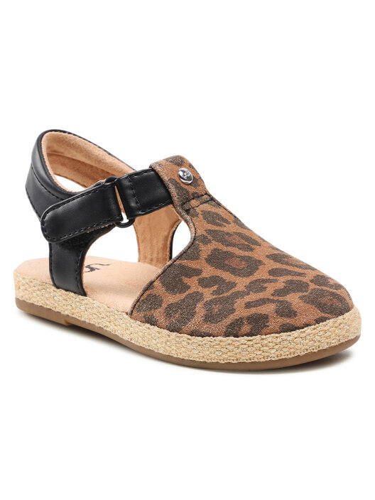 Espadryle Ugg T Emmery Leopard 1121493T Brązowy | eobuwie.com.pl