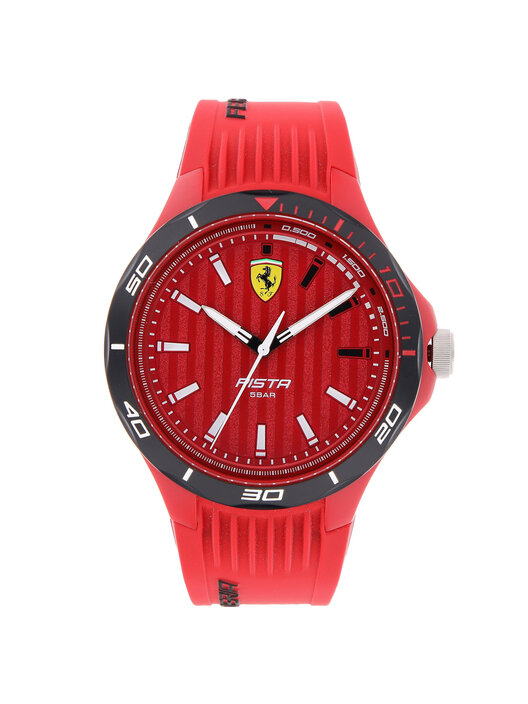 Uhr Scuderia Ferrari Pista 0830781 Rot | eschuhe.de