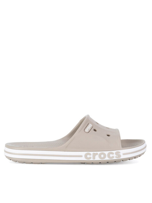 Pantoletten Crocs BAYABAND SLIDE 205392-2V3 Beige | eschuhe.de
