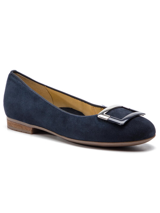 Baleriny Ara 12-31332-02 Granatowy | eobuwie.com.pl
