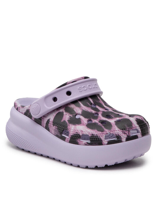 Şlapi Crocs Cls Crocs Animal Cutie 207838 Violet | epantofi.ro