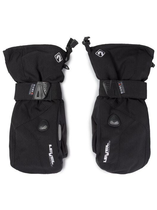 Rękawice narciarskie Level Fly Mitt Black 1031UM01 Czarny | eobuwie.com.pl