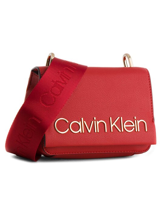 Torebka Calvin Klein Ck Candy Small Cross K60K604304 Czerwony | eobuwie ...