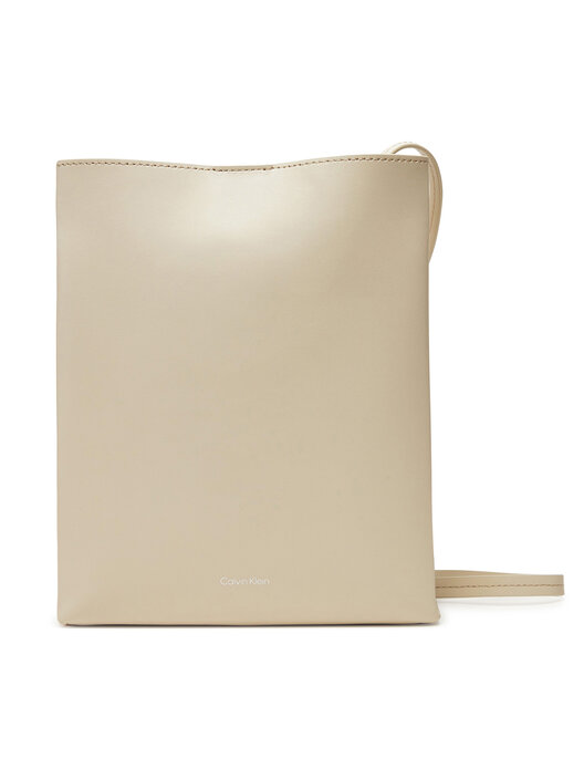 Τσάντα Calvin Klein Line Ns Crossbody Lth Bag LV04F3005G Λευκό ...