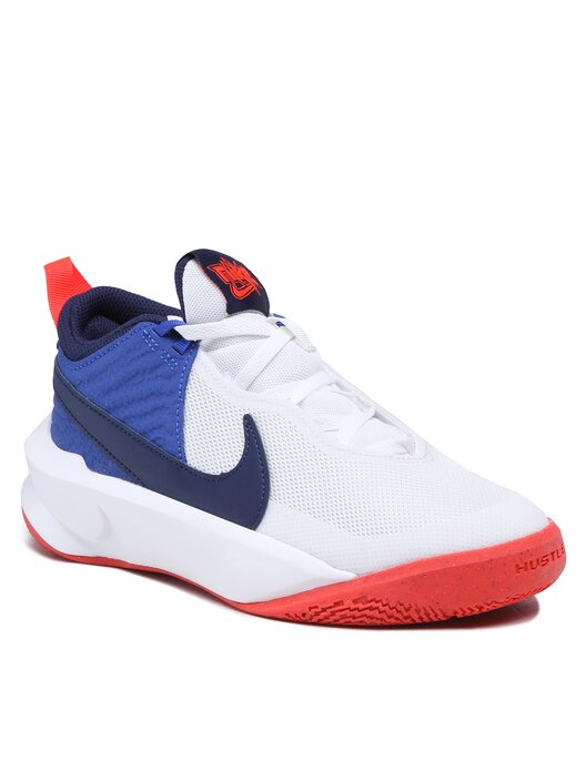 Basketballschuhe Nike Team Hustle D 10 (Gs) CW6735 103 Grau | eschuhe.de