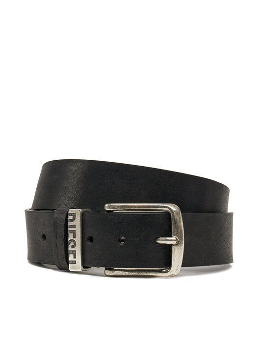 Pasek Męski Diesel B-Visible X08506 PS142 T8013 Czarny | eobuwie.com.pl