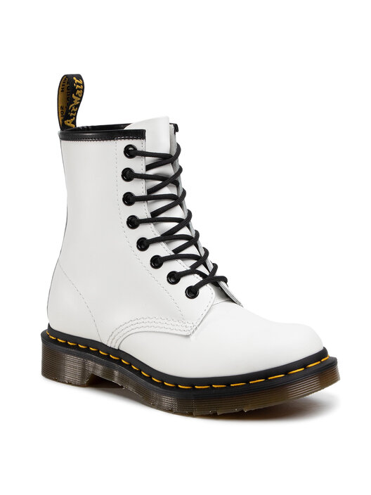 Glany Dr. Martens 1460 Smooth 11821100 Biały | eobuwie.com.pl
