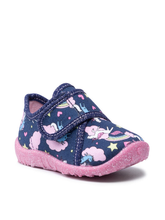 Papuci de casă Superfit 1-009246-8040 Bleumarin | epantofi.ro