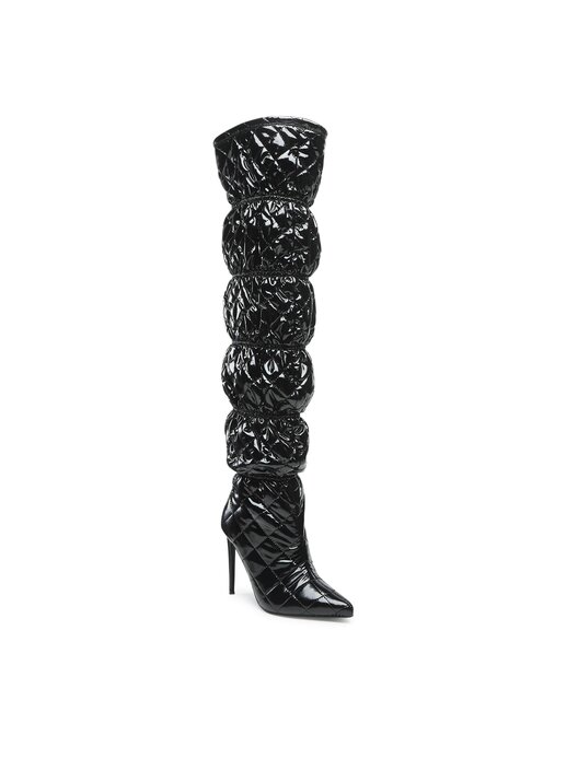 Kozaki Steve Madden Silhouette SM11001548-02002-184 Czarny | eobuwie.com.pl