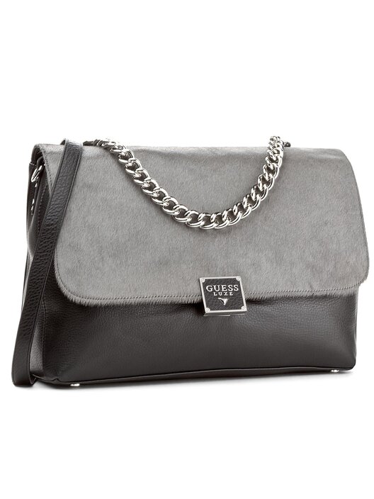 Borsetta Guess Vicky Top Handle Flap HWVICL L7419 Argento | escarpe.it