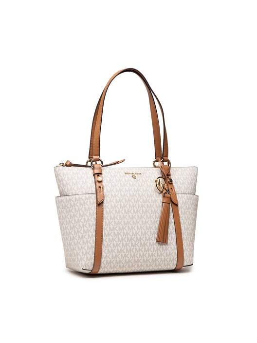 Bolso MICHAEL Michael Kors Sullivan 30T0GNXT2B Blanco | zapatos.es
