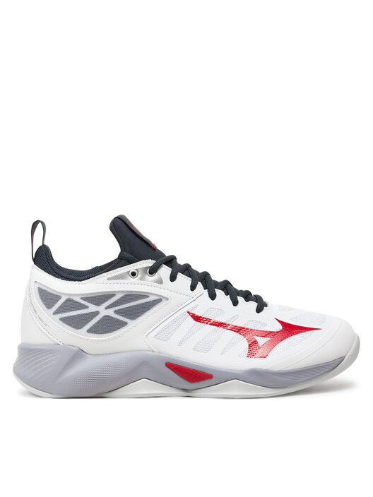 Buty halowe Mizuno Wave Dimension V1GA2240 Biały | eobuwie.com.pl