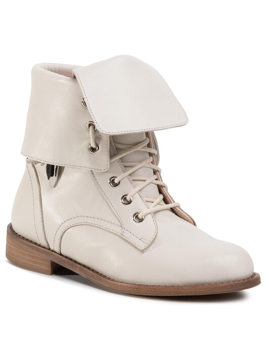 Trzewiki Patrizia Pepe 2V8605/A5M6-W309 Beżowy | eobuwie.com.pl