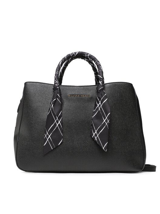 Дамска чанта Silvian Heach Shopping Bag RCP23017BO Черен | obuvki.bg